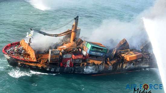 Fire under control... - Caption Story | Daily Mirror