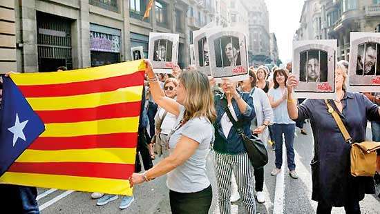 Spain sentences Catalonian separatist leaders over secession attempt ...