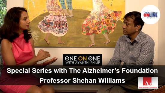 One on One with Ayanthi Philip | The Alzheimer's Series - Professor ...