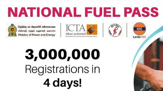 Three million successfully registered for ’National Fuel Pass ...