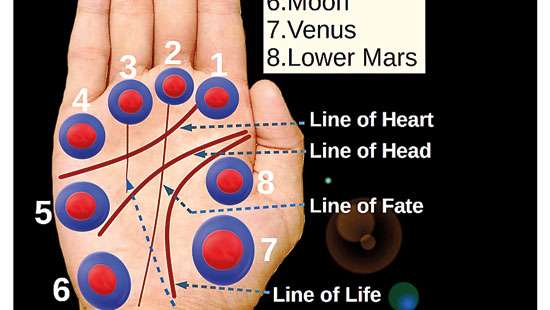 What the peculiarities of the Lines say Apollo or Sun Line - Jyotisha ...
