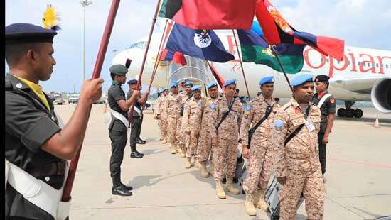 Army CCC arrives from Mali on UN Peace-Keeping - Caption Story | Daily ...