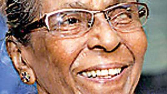 Sybil Wettasinghe : An affable lady of immense talents - News Features ...