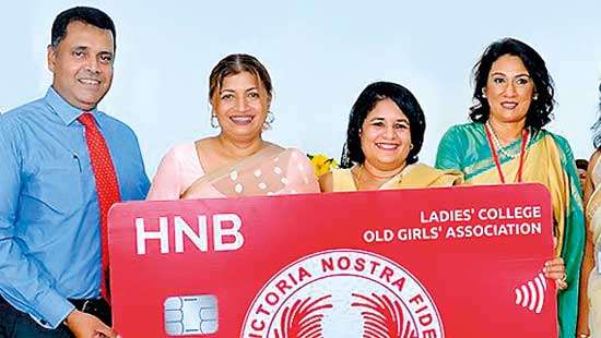 HNB launches Affinity credit card for Ladies’ College OGA members ...