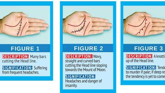 Peculiarities of the Head Line and their significations - Jyotisha News ...