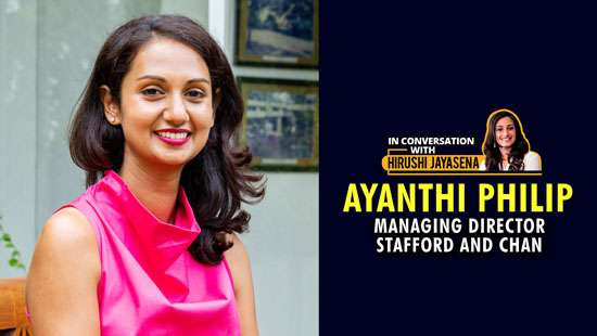 In Conversation with Hirushi Jayasena | Ayanthi Philip | - In ...