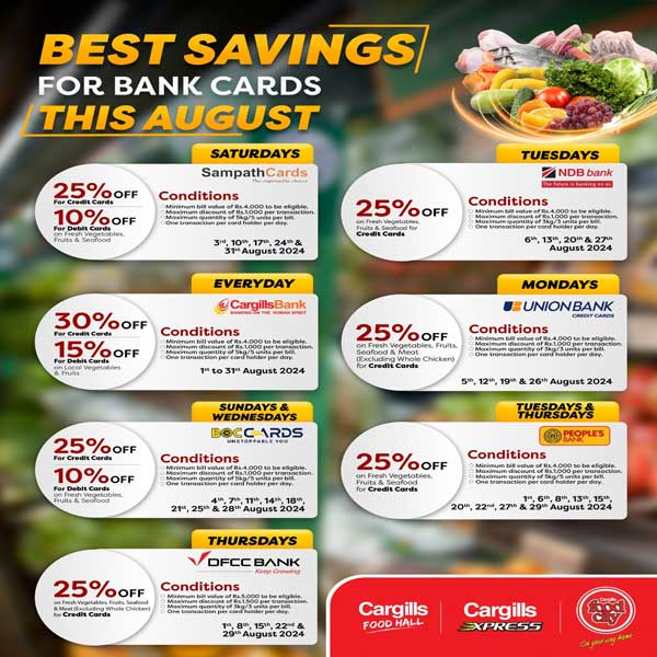 Latest Best Deals updates in Sri lanka , Credit Card Offers Offers ...