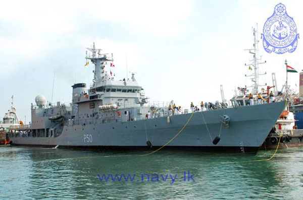 Indian Naval ship 'Sukanya' arrives in Colombo - Breaking News | Daily ...