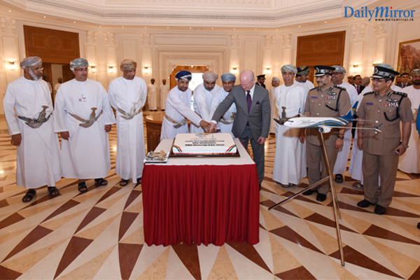 Acting CEO Abdulaziz Al-Raisi celebrates the inauguration of Oman Air’s ...