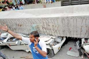 18 killed in flyover collapse in India, several trapped - International ...