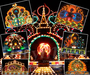 Vesak Pandals in Colombo - Caption Story | Daily Mirror