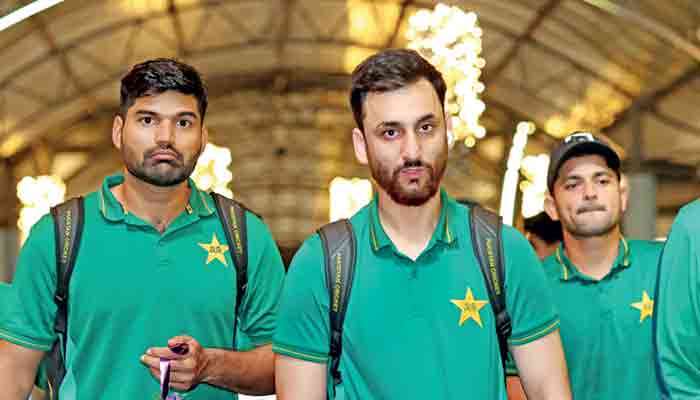 Pakistan cricketers arrive for T20I series | Daily FT