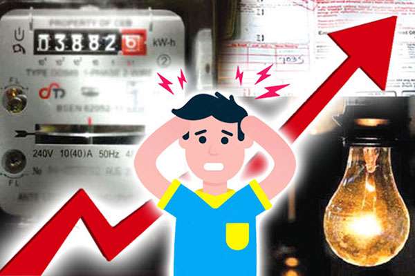 බිල වැඩිවීමෙන් වැඩිම විදුලි සැර දුප්පතුන්ට - Lankadeepa Online