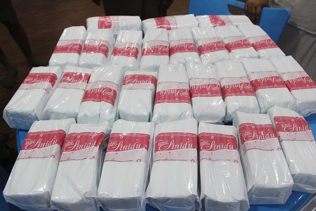 Female inmates at Welikada Prison take to producing sanitary pads ...